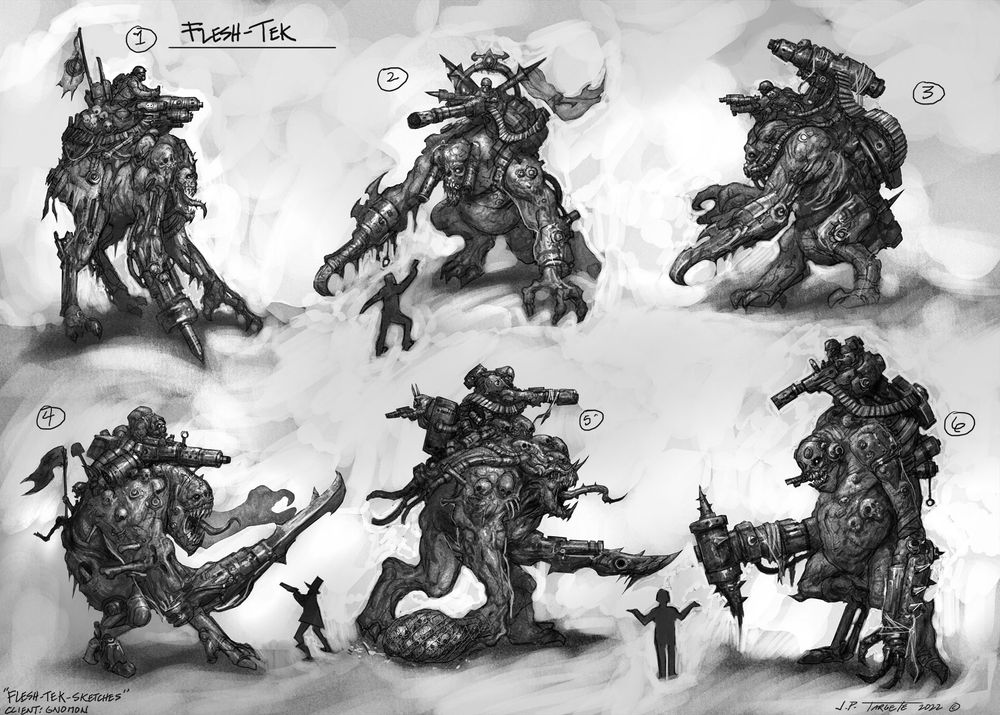 Enemy Creature Design for Games: FLESH-TEK — Vol. 1 With J.P. Targete